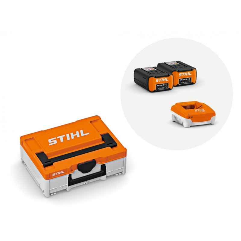 STIHL Power-Box 1: 2 Akkus & Ladegerät